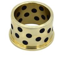 China Trusted Metric Flanges Graphite Plugged Bushings Self Lubricating for sale