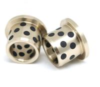China Trusted Metric Flanges Graphite Plugged Bushings Self Lubricating for sale