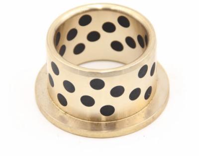 China Metric & Inch Dimensions Sleeves Size Graphite Plugged Bushings C863 / C862 for sale