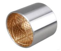 China Material CuPb30 SAE48 JF700 BiMetal Bushings Plain Bearing For Agricultural Machine for sale