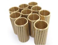 China FZH Ball Bearing Cage Bronze Gleitlager Brass Aluminum Bushing Stock Size Available for sale