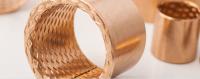 China Wrapped Bronze Bushing,  Flanged Size lubrication pockets for sale