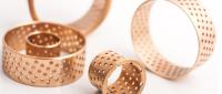 China Wrapped Bronze Bushing,  Flanged Size lubrication pockets for sale