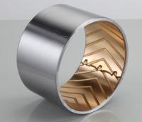 China Material CuPb30 SAE48 JF700 BiMetal Bushings Plain Bearing For Agricultural Machine for sale