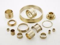 China Double Loop Oil Grooved Cast Bronze Bushings Self Lubricating Bearing Corrosion Resistance for sale