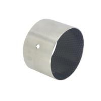 China Tin Or Copper Plating Dry Bushings Bronze Gleitlager Straight & Shoulder ISO 3547 for sale