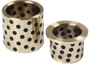 China Bronze Oilless Graphite Plugged Bushings C93200 SAE660 Tin Bronze Bearing for sale