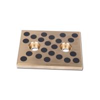 China Oil Free Bronze Graphite Self Lube Wear Plates Bronze Bushing 500SP Bearing for sale