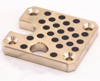China INW Standard Self Lube Wear Plate Oilless Plate With Wear Resistance for sale