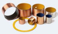 China Boundary Lubrication Bearings | Polytetrafluoroethylene () & Polyoxymethylene (POM) Bearing Steel Backing for sale