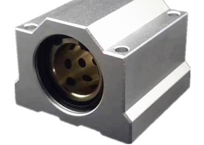 China EN Copper Alloy Bearing | CuZn25Al6Fe3Mn3 Graphite Sleeve Brass Bushing for Chain Conveyors for sale