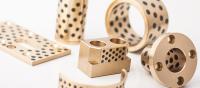China EN Copper Alloy Bearing | CuZn25Al6Fe3Mn3 Graphite Sleeve Brass Bushing for Chain Conveyors for sale