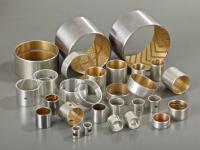 China Steel backing with CuPb10Sn10  JF-800 Bimetal Bushes Inch Sizes Ball shaped Oil sockets for sale