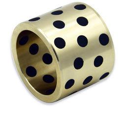 China Solid Lubricating Bearings Bronze Bush for Extreme Temperature Range -40C To 300 C for sale
