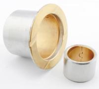 China Connecting Rod Bimetal Bearing Bushes oil groove JF800 / SAE797. JF800 Bimetallic Bearing's steel-bronze for sale