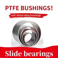 China Multi-Layer Bearings Carbon - Based Polymer Plain Bearings   Bushing Steel Backing Bronze POM for sale