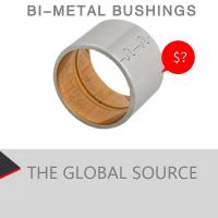 China SAE799 Bimetal Bearing Bushes Sintered CuPb24Sn4 Material JF -720 Plain Bearing for sale