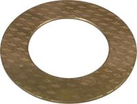 China CuSn8 Bronze Sleeve Flanged Bearings Diamond Indentations Or Stamped With Oil Grooves for sale