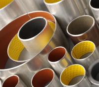 China Maintenance-Free Bushes With Steel  & POM Backing Bearing Flanged Bushes Size for sale