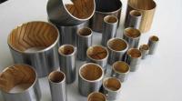 China CYLINDRICAL BEARINGS Bimetal Plain Bearings to Standard SAE 792 CuPb10Sn10 with indents for sale