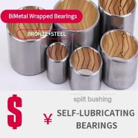 China Steel Bronze CuPb10Sn10 SAE-797 Bimetall Wrapped Bearings JIS-LBC6 for sale
