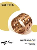 China Flanged Tin Bronze Bushings CuSn8 Metric Size for sale