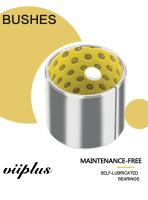 China Porous Polyme Plain Bushings  DIN European Standard  Sleeve Bearings for sale