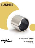 China Body Fitness Sleeve Bushes & Self-lubricating bearings Running Machine Belt Conveyor Bushes for sale