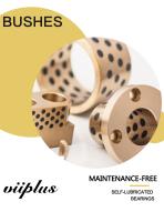 China Graphite Impregnated Bronze Bushing | Oilless Bushes for sale