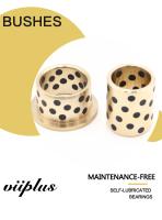 China Trusted Metric Flanges Graphite Plugged Bushings Self Lubricating for sale