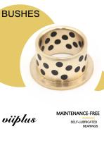 China Metric & Inch Dimensions Sleeves Size Graphite Plugged Bushings C863 / C862 for sale