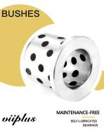 China Heavy Equipment / Mining MFG Bushes Tight Tolerance Precision Manganese Bronze Flanged Bronze Graphite Plugged Bushings for sale