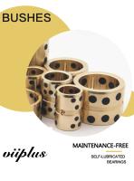 China Small Size Self Lubricating Graphite Plugged Bushings Material Manganese Bronze for sale