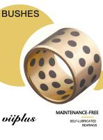 China Metal Manganese Bronze Graphite Sleeve Bearings Gleitlager For Mineral Machines for sale