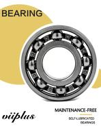 China 6310 Self Lubricating Plain Bearing Deep Groove Bearing Nylon Cage for sale