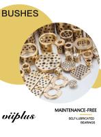 China Plug Graphite Cast Bronze Sleeve Bushings High Strength Wear Resistant for sale