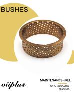 China Cylindrical Bushes Grease Reservoirs Plain Type Bearing Cusn8 Oil Holes Rohs Standard for sale