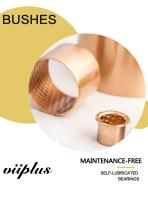 China Diamond Bronze Bearings Made Of Cusn8 With Lubrication Indents Stock Standard Dimensions Tolerance for sale