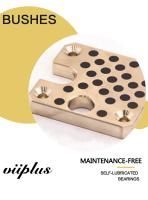 China Mould & Injection Copper Self Lube Wear Plates With Graphite Inlaid Bronze Bushings Retainers for sale