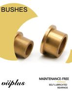 China Butterfly Valves Cast Bronze Bushings , Oil Impregnated Bronze Bearings DN 100 Size for sale