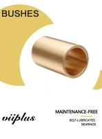 China DN 200 Cast Bronze Bushings , Bronze Sleeve Bearings Low - Maintenance for sale