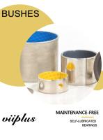 China Wrapped Bimetal Bushing Bearing With Lubrication Pockets DIN1494 for sale