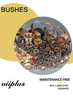 China Wear Resistance Vane Pump Bushing Bimetal Bearing Heat Dissipation Characteristic for sale