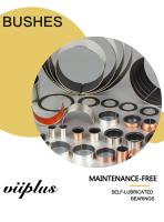 China Durable Self - Lubricating Bearings Stainless Steel Bushings Grooved Turbine Flowmeters for sale
