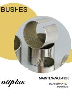 China Woven Fabric Stainless Steel Bushings Self Lubricating Bearing VSB-36 for sale