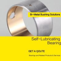 China SAE-797 / CuPb10Sn10 | Bimetal Bearings - VIIPLUS SELF-LUBRICATING BRONZE BUSHING for sale