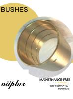China High Tolerance CNC Centrifugal Casting C86300 Bronze Plain Bushing With Oil Groove Bearing Bush for sale