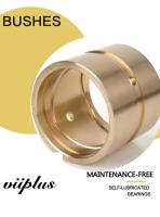 China High Tolerance CNC Centrifugal Casting C86300 Bronze Plain Bushing With Oil Groove Bearing Bush for sale