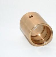 China Tempered Bronze Sliding Bearing , China Supplier ,Oilless Sleeve Bearing, Customized Size for sale