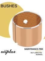 China CYLINDRICAL BEARINGS Bimetal Plain Bearings to Standard SAE 792 CuPb10Sn10 with indents for sale